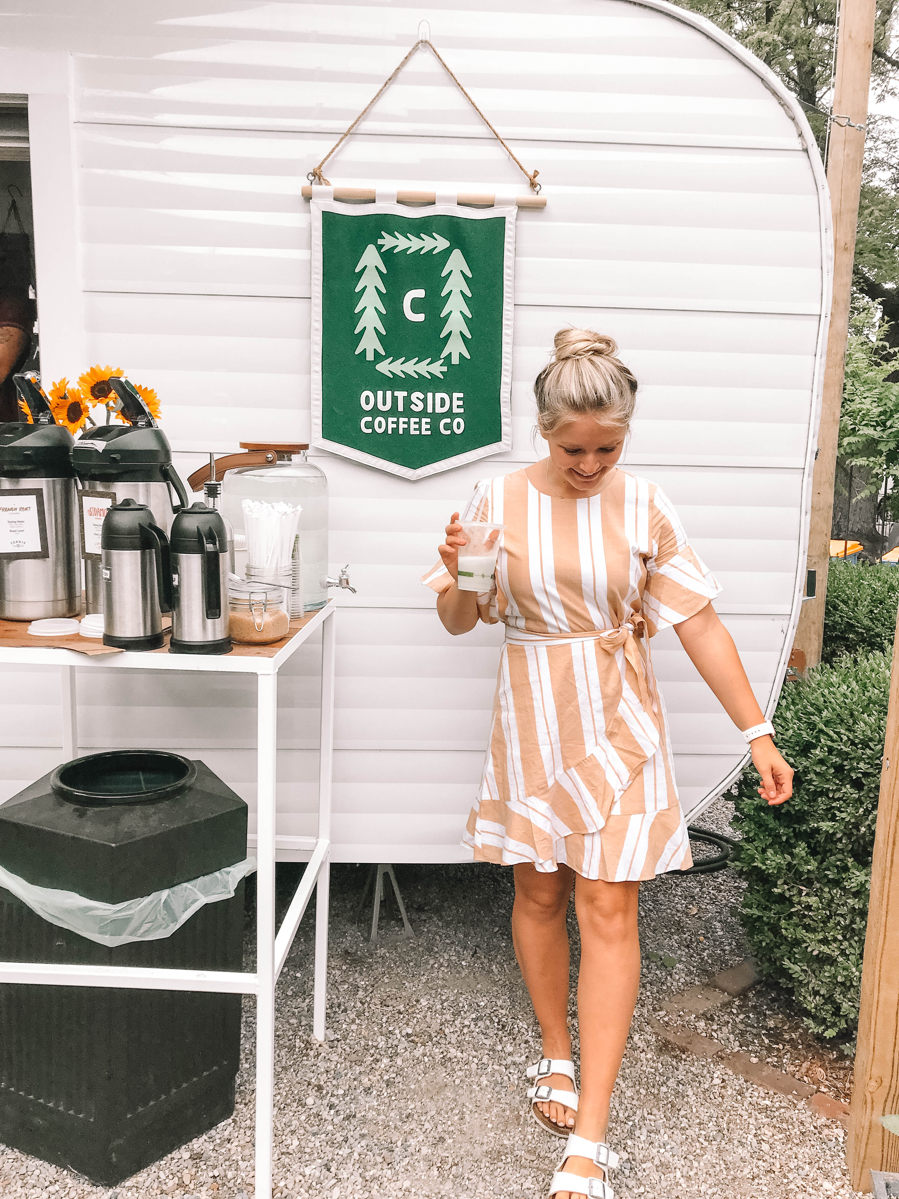 Coffee Date no. 14; Cozy Outdoor Café & Saying Goodbye – Simply Tess
